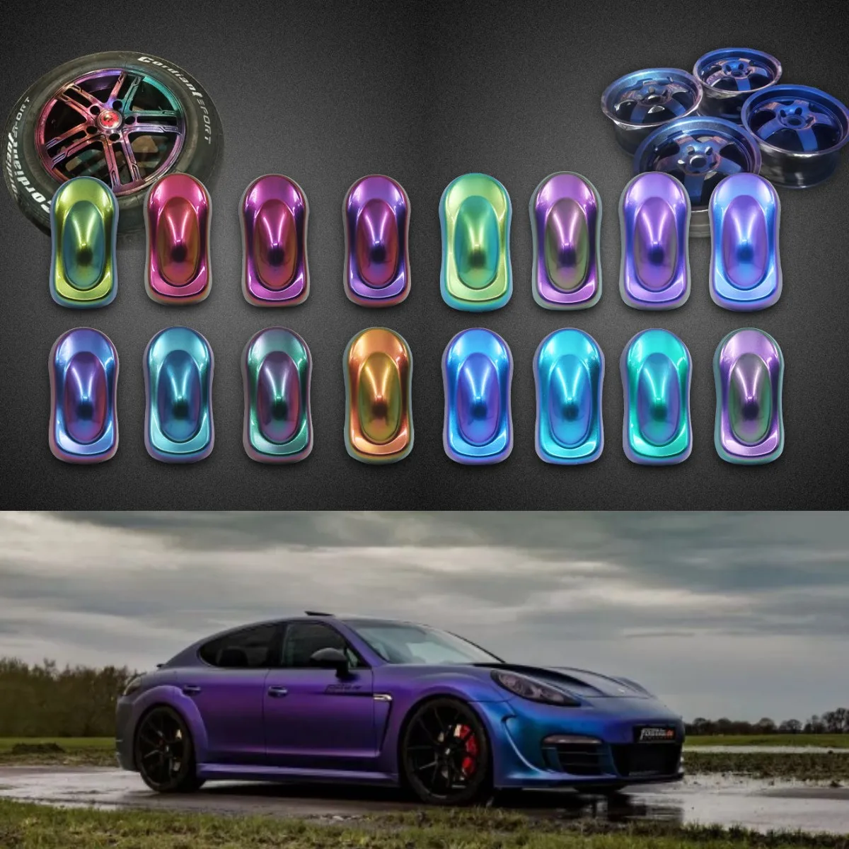 50-100g-Chameleon-Pearl-Powder-Car-Nail-Shining-Powder-Chameleon-Paint ...