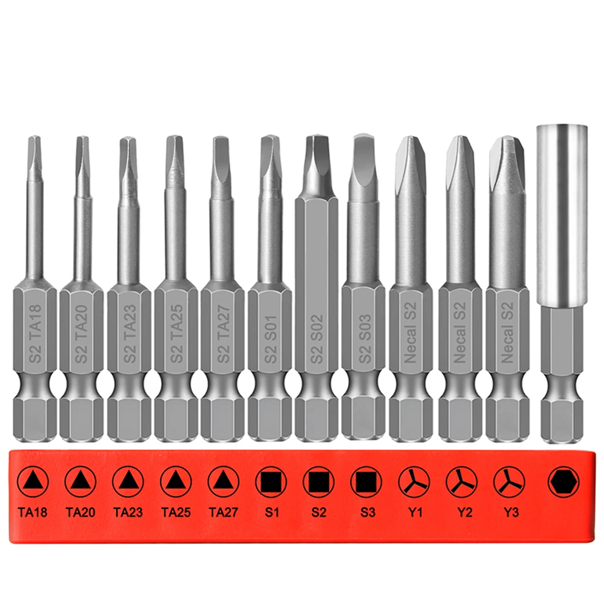 12Pcs-Special-Screwdriver-Set-50mm-Magnetic-Triangle-Square-Tri-Wing ...