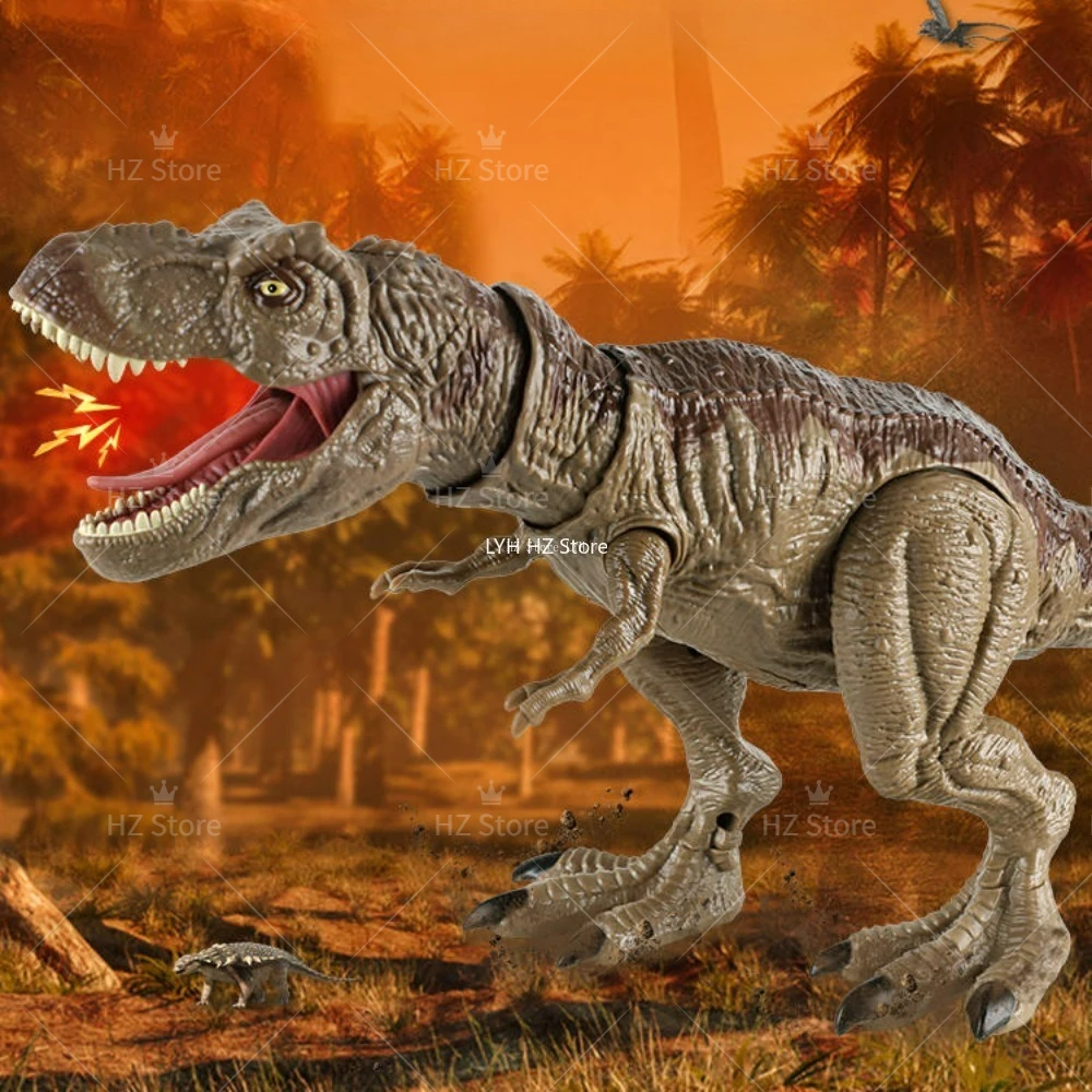 Jurassic-World-Tyrannosaurus-Rex-Action-Figure-Toy-T-Rex-Dinosaur-with ...