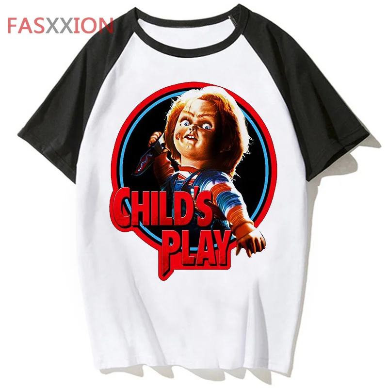 Camiseta de chucky para hombre, ropa de calle divertida de hip hop ...
