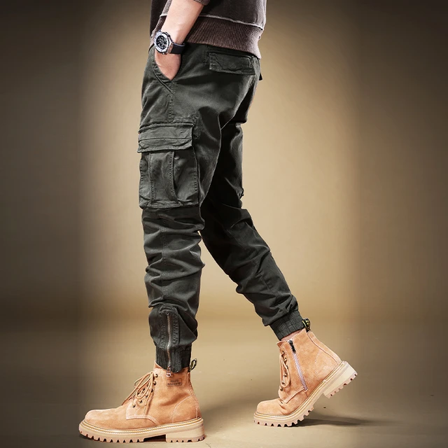 Designer Cargo Jeans