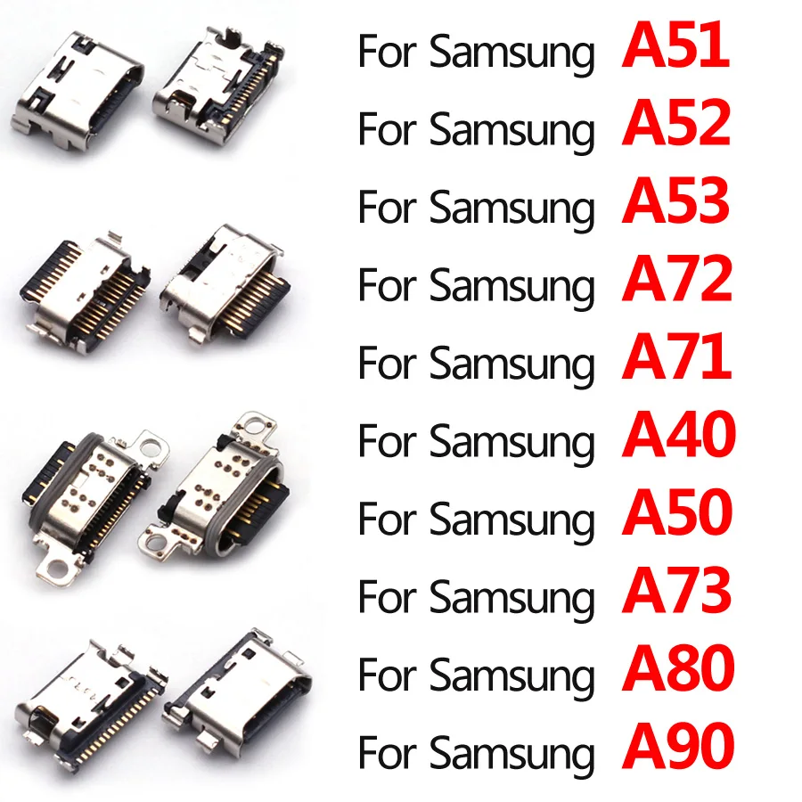 50Pcs-USB-Connector-Charging-Port-Jack-Plug-Dock-For-Samsung-A12-A32 ...