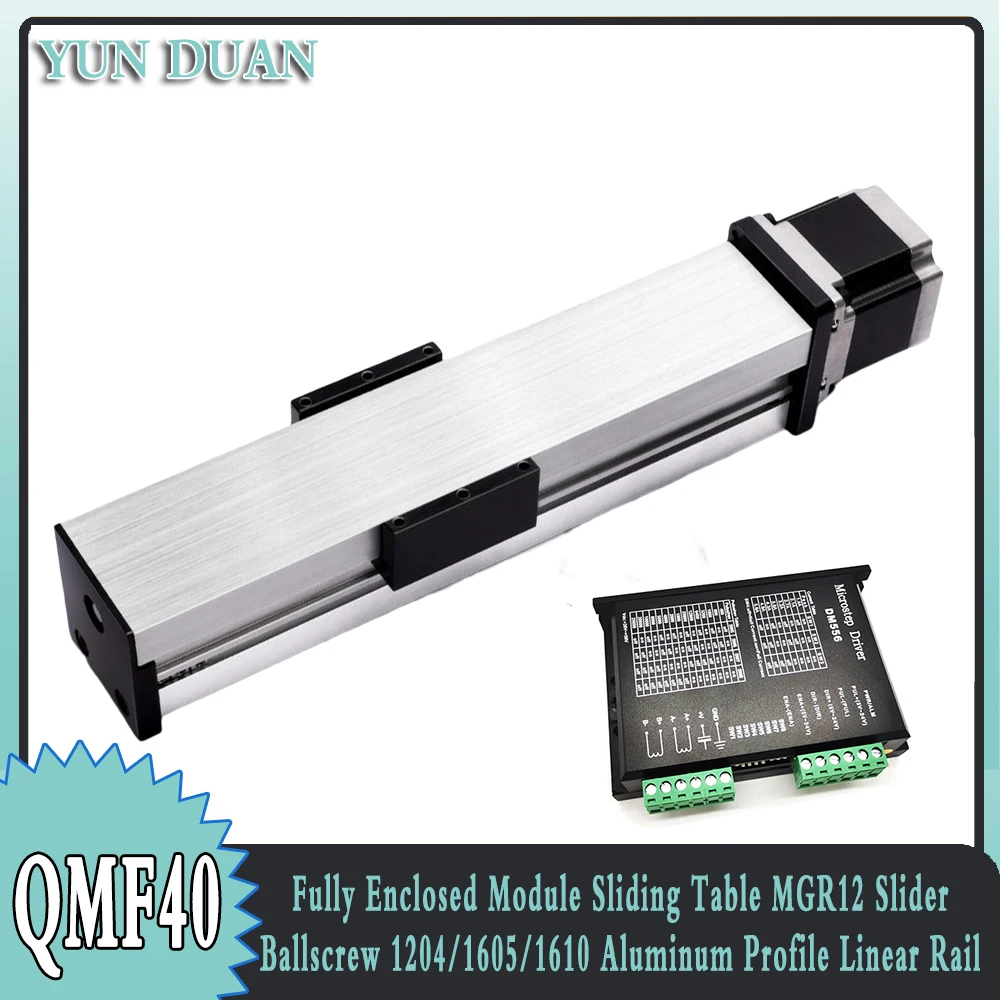 Fully-Enclosed-Module-Sliding-Table-MGR12-Slider-Ballscrew-1204-1605 ...