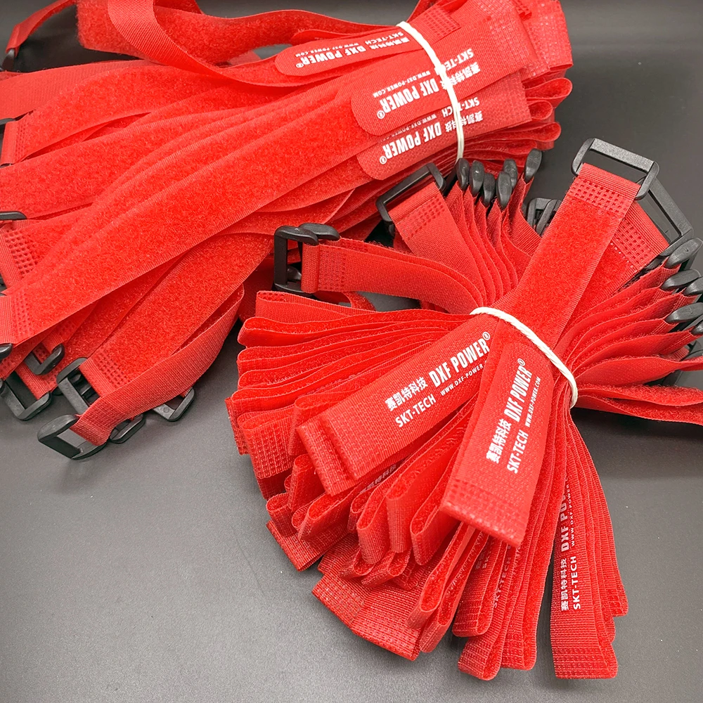 DXF-300mm-210mm-Hook-Loop-Cable-Cord-Ties-Nylon-Fix-Strap-Belts-For-RC ...