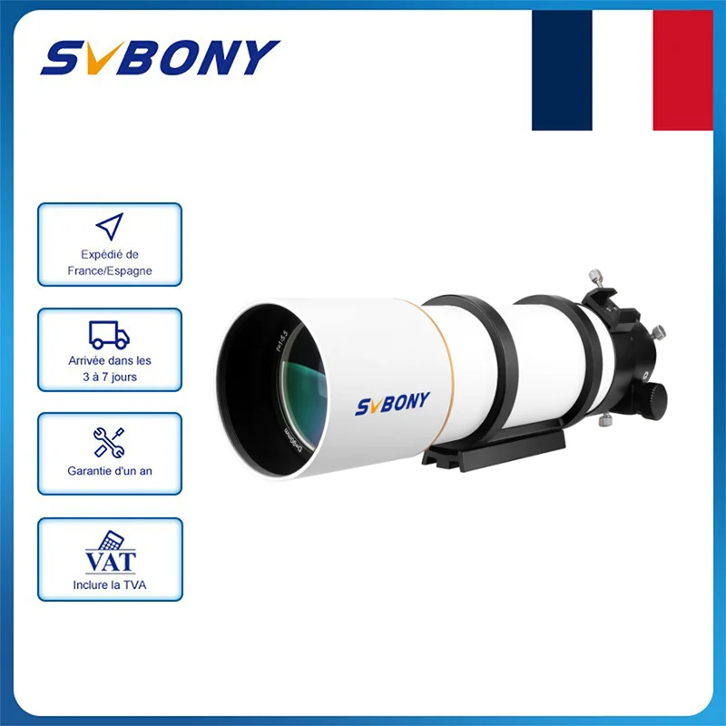 SVBONY SV48P Télescope astronomique professionnel Télescope réfracteur ...