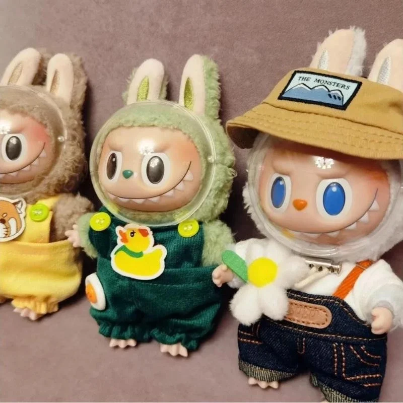 17cm Labubu 인형 마스크용 투명 아크릴 얼굴 보호 커버 먼지 및 먼지 방지 마스크 - AliExpress 200000297