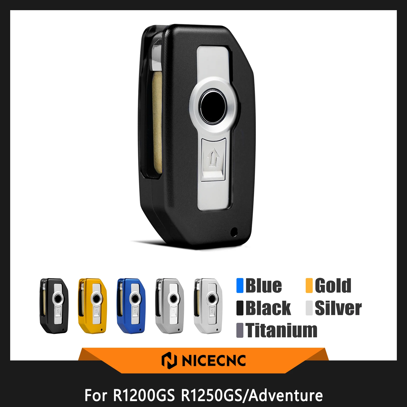 For BMW R1200GS R1250GS Adventure Key Cover Keycase Keychain Holder For ...