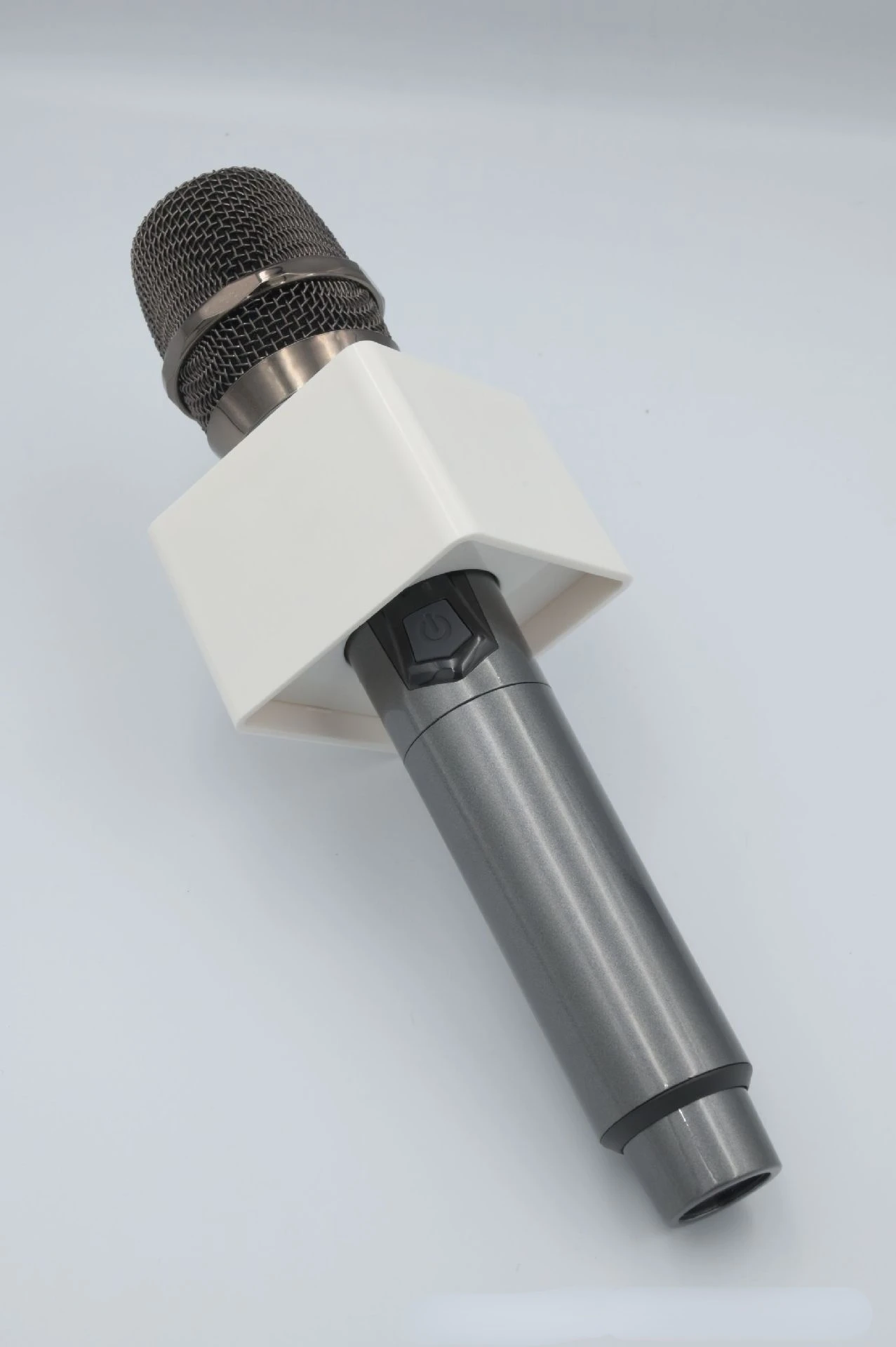 Microphone Flag Logo Mic Station Interview Cube Triangular Box Abs ...