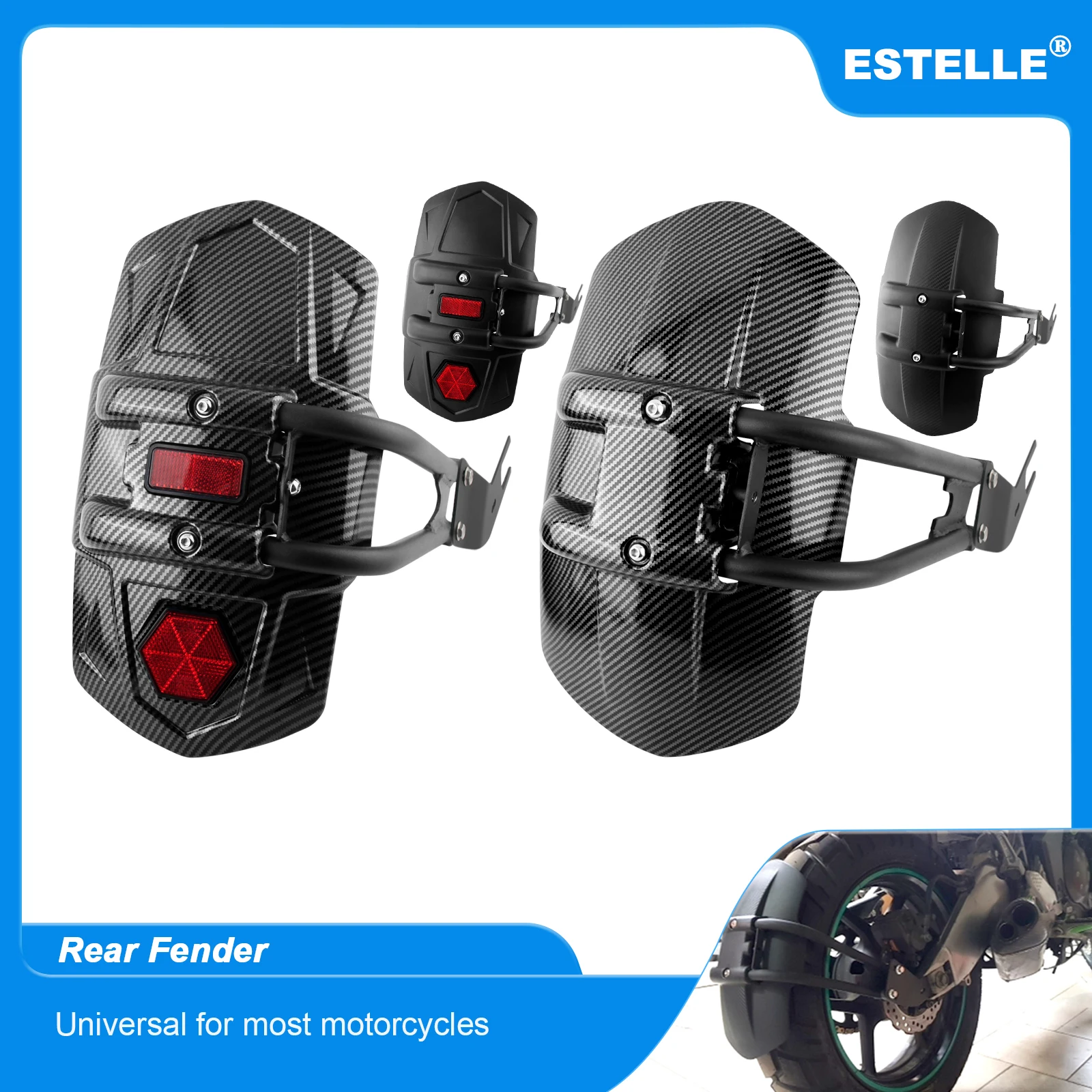 For-1999-2022-Suzuki-SV650-SV-650-Motorcycles-Rear-Fender-Mudguard ...