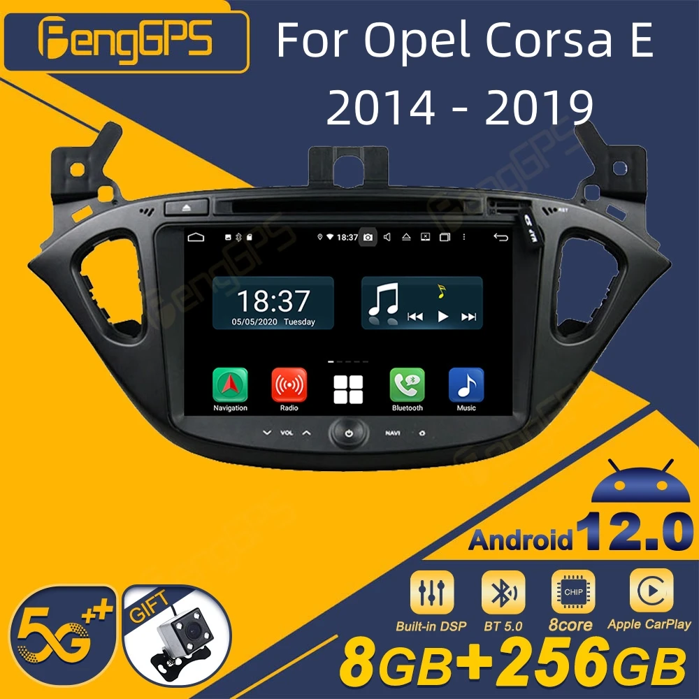 For Opel Corsa E 2014 - 2019 Android Car Radio 2 Din Autoradio Stereo ...