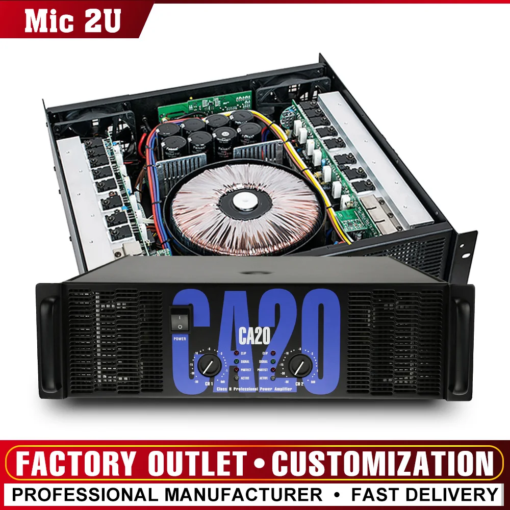 CA20-Professional-Digital-3U-High-Power-Amplifier-1350W-2-Audio-for ...