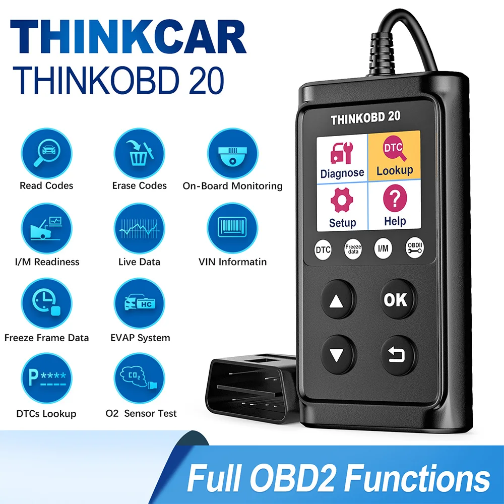THINKCAR-Thinkobd-20-OBD2-Automotive-Scanner-Engine-Code-Reader-Scan ...