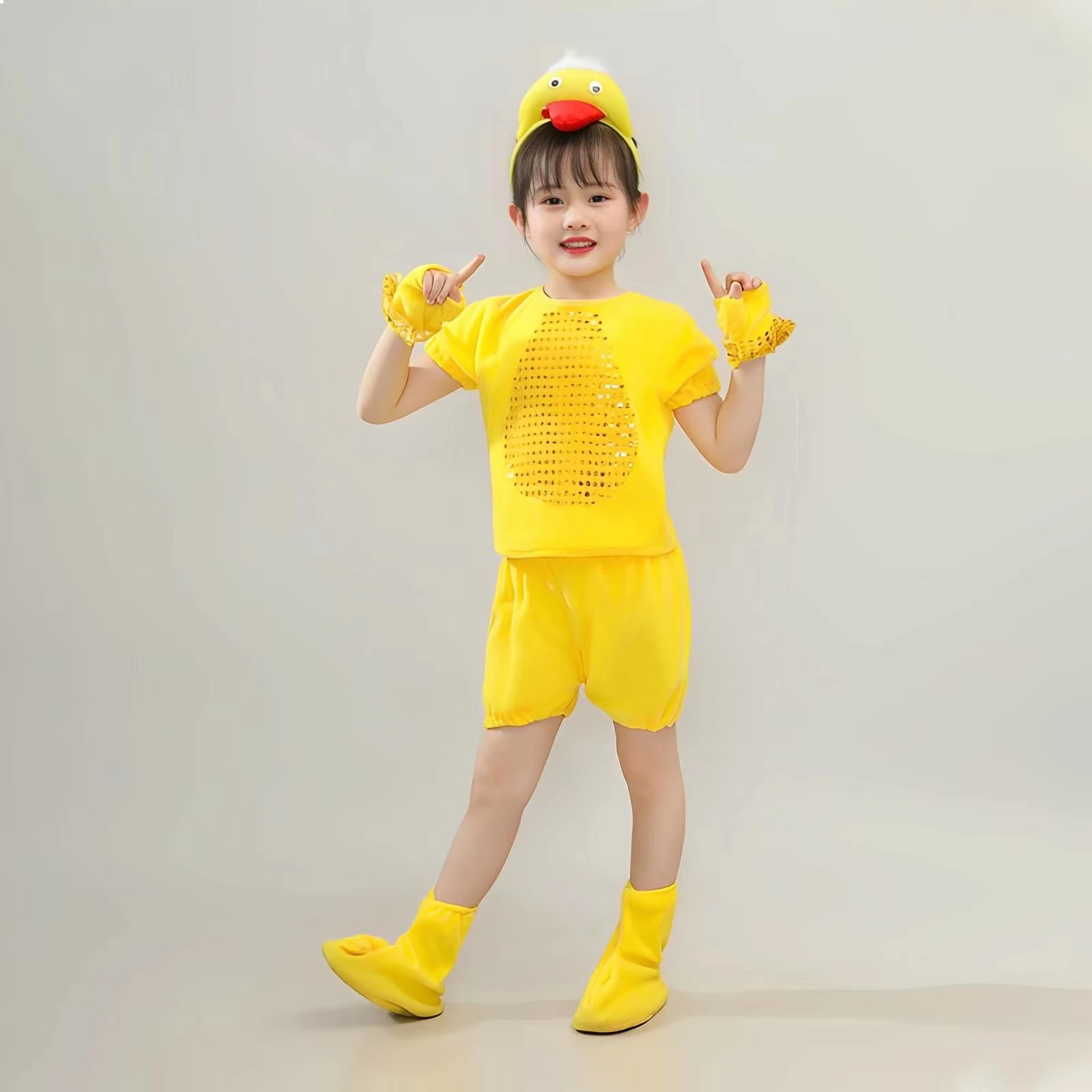 Disfraz de pato y polluelo para niños, disfraz de animal, niñas y niños ...