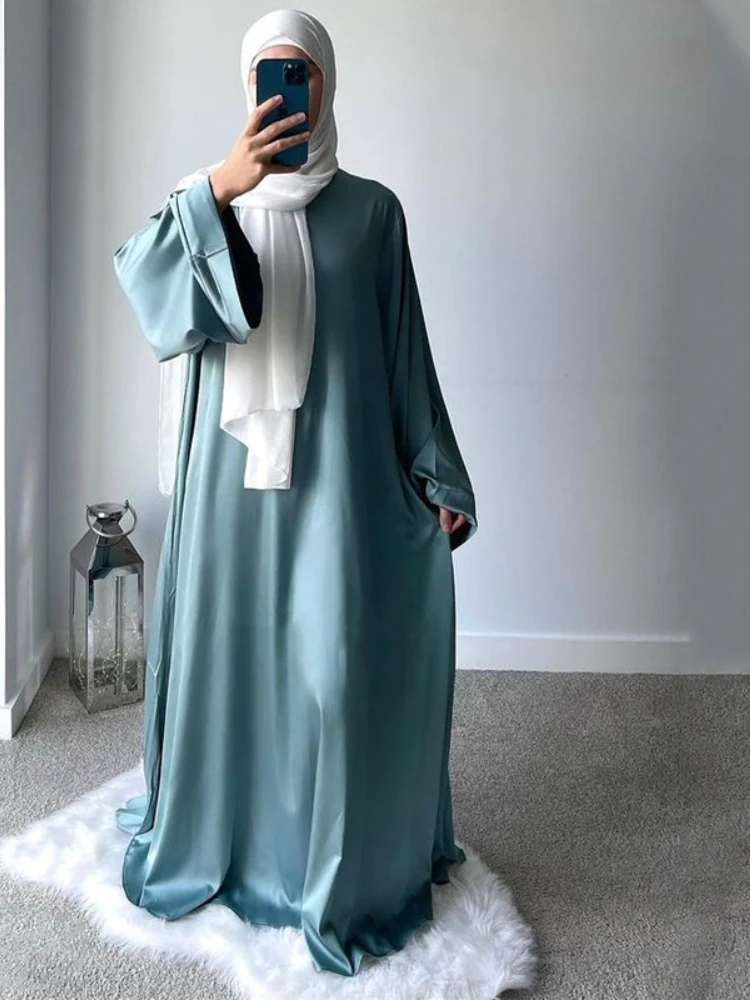 Eid-Morocco-Dress-Muslim-Women-Abaya-Satin-Loose-Abayas-Dubai-Turkey-Evening-Party-Dresses ...