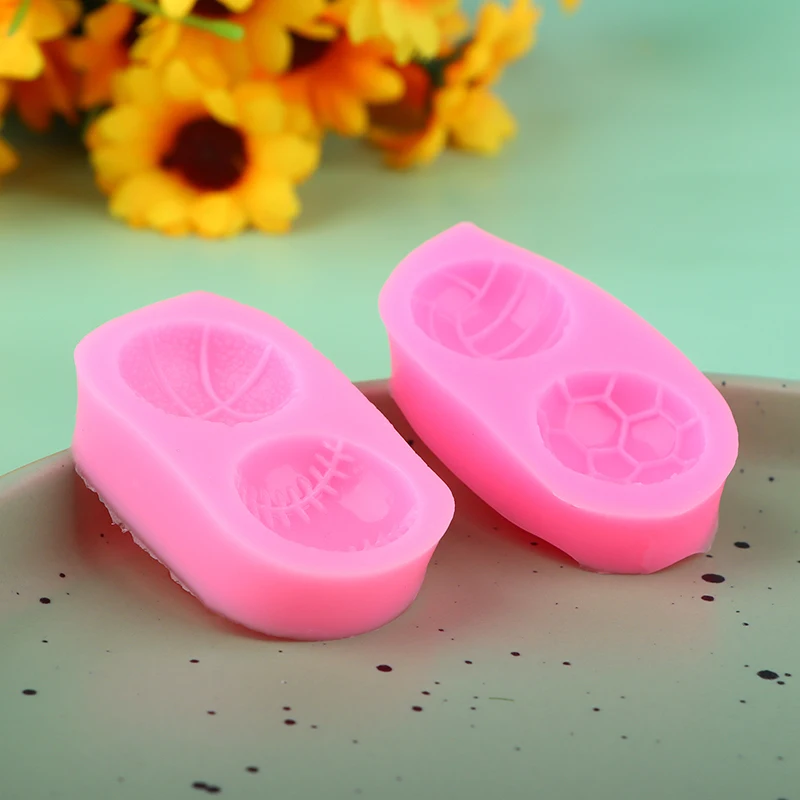 1Pc-Basketball-Baseball-Volleyball-Football-Silicone-Mold-DIY ...