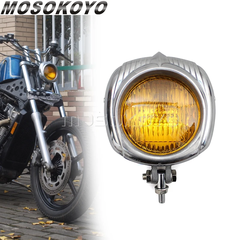 Polish Vintage Retro Running Light Old School Custom Headlight Sealed ...