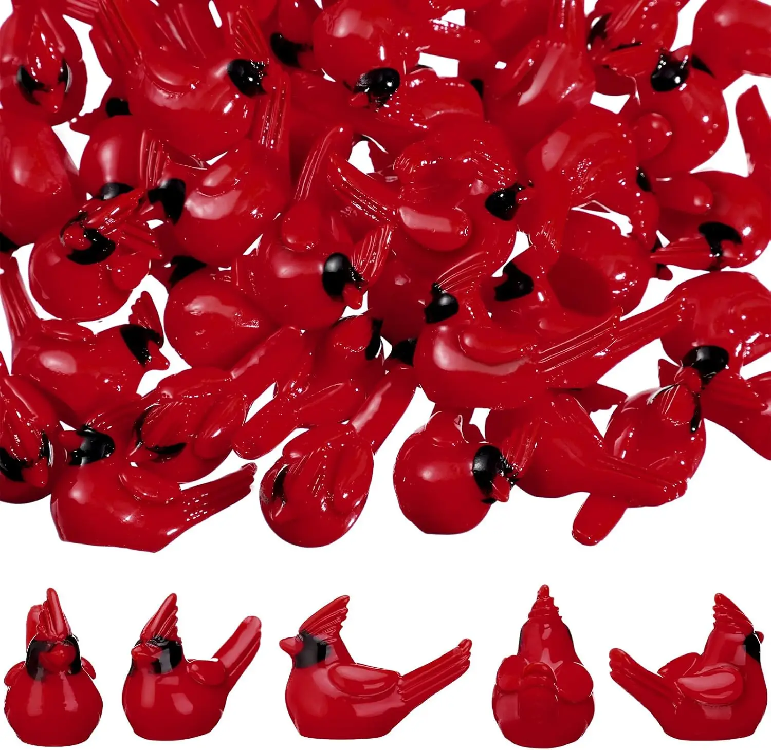 Mini Cardinal Figurines: The Perfect Tiny Touch for Crafters ...