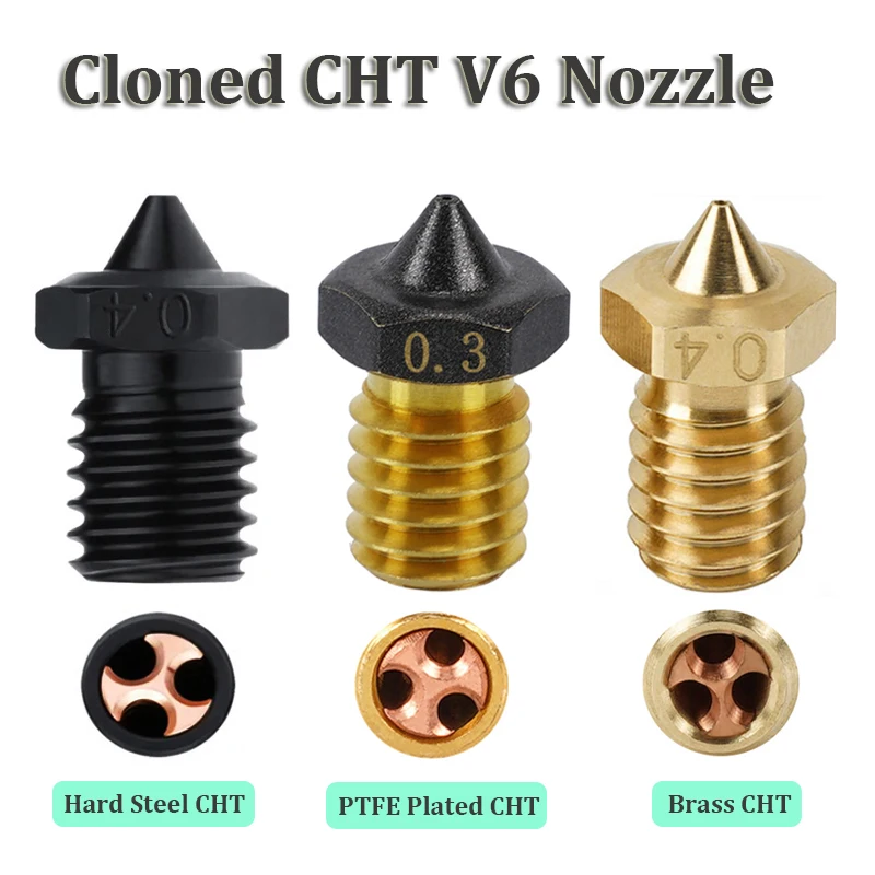 2pcs-V6-CHT-Nozzle-Hardened-Steel-High-Flow-Clone-CHT-Nozzles-3D ...