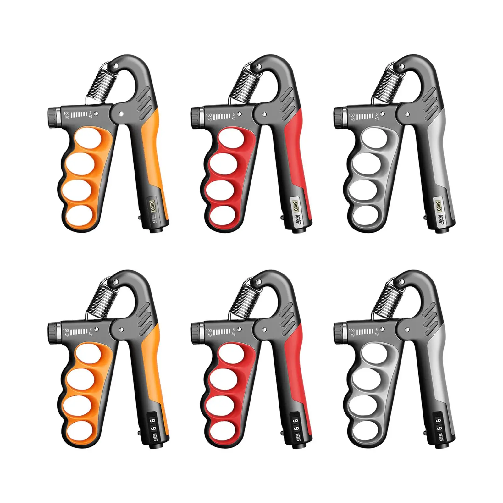 Hand-Grip-Strengthener-Heavy-Duty-Home-Gym-Finger-Grip-Device-with ...