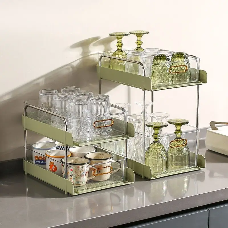 Cup-storage-rack-mug-storage-rack-desktop-double-wall-Tea-Cup-ins ...