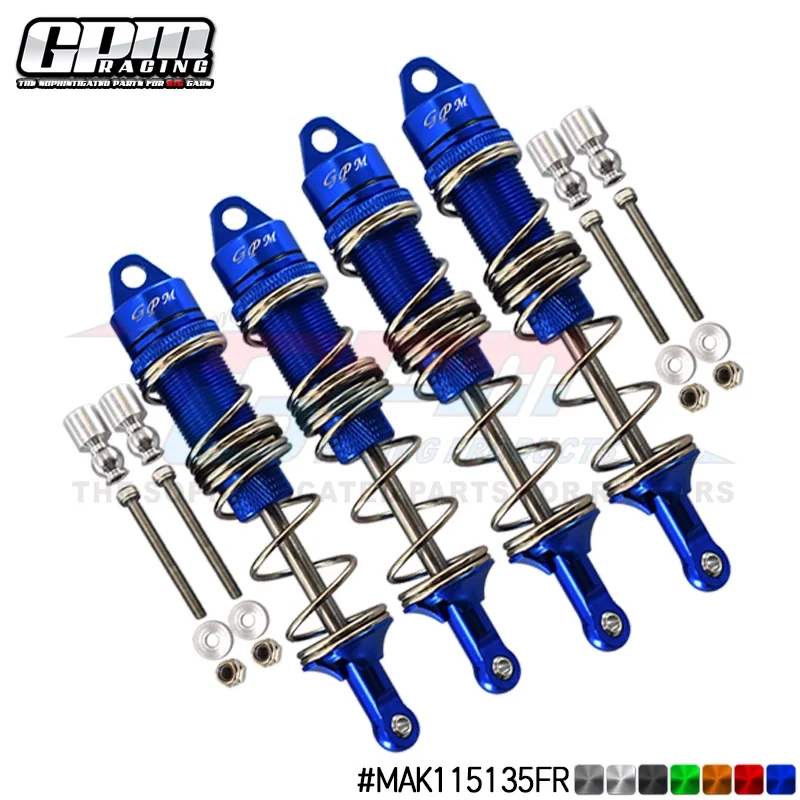 GPM-Upgrade-All-Metal-Aluminum-Alloy-Bold-Double-Spring-Shock-Absorber ...