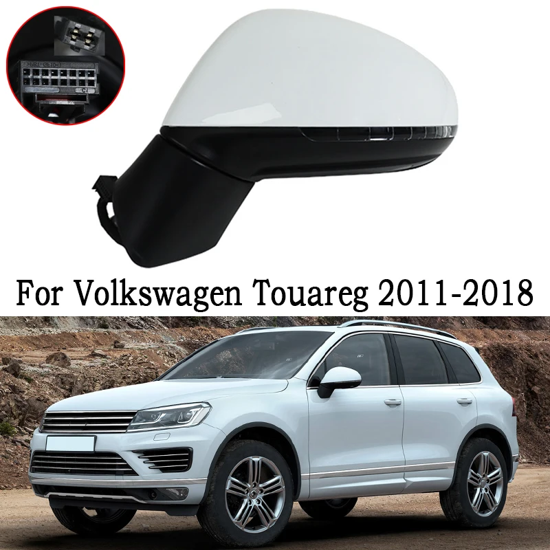 Car Rearview Mirror Assembly For Volkswagen VW Touareg 2011-2018 Auto ...
