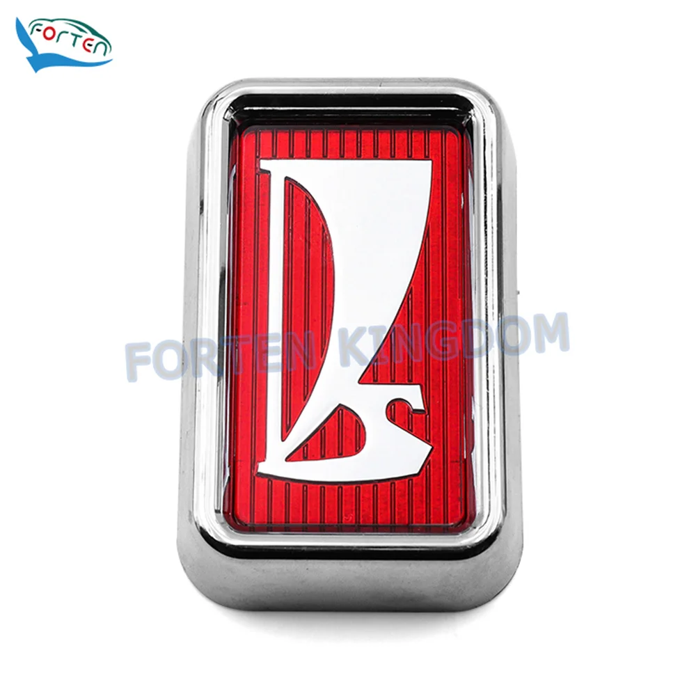 New-Red-Chrome-DS-Letter-For-Lada-LADA-21011-VAZ-Car-Emblem-Badge ...