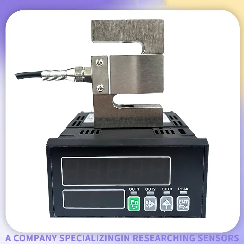 Small S-Type Weighing Sensor and Load Cell Indicator Pull Pressur ...