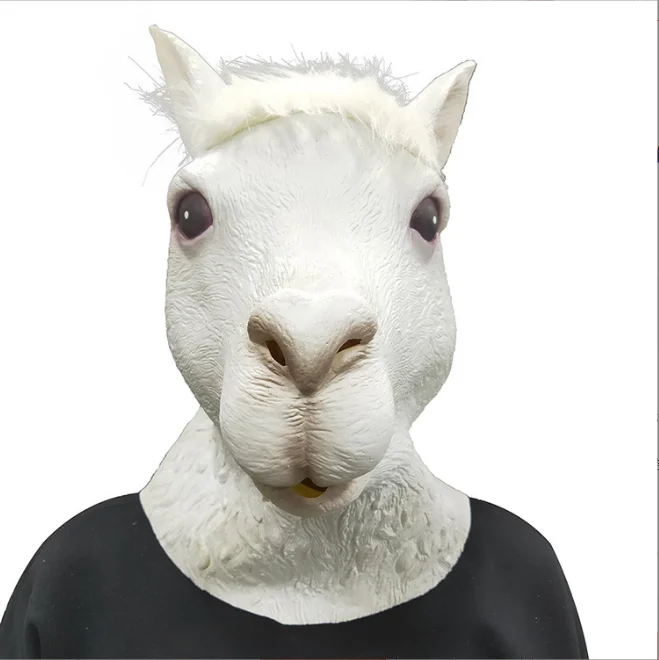 Llama Head Costume