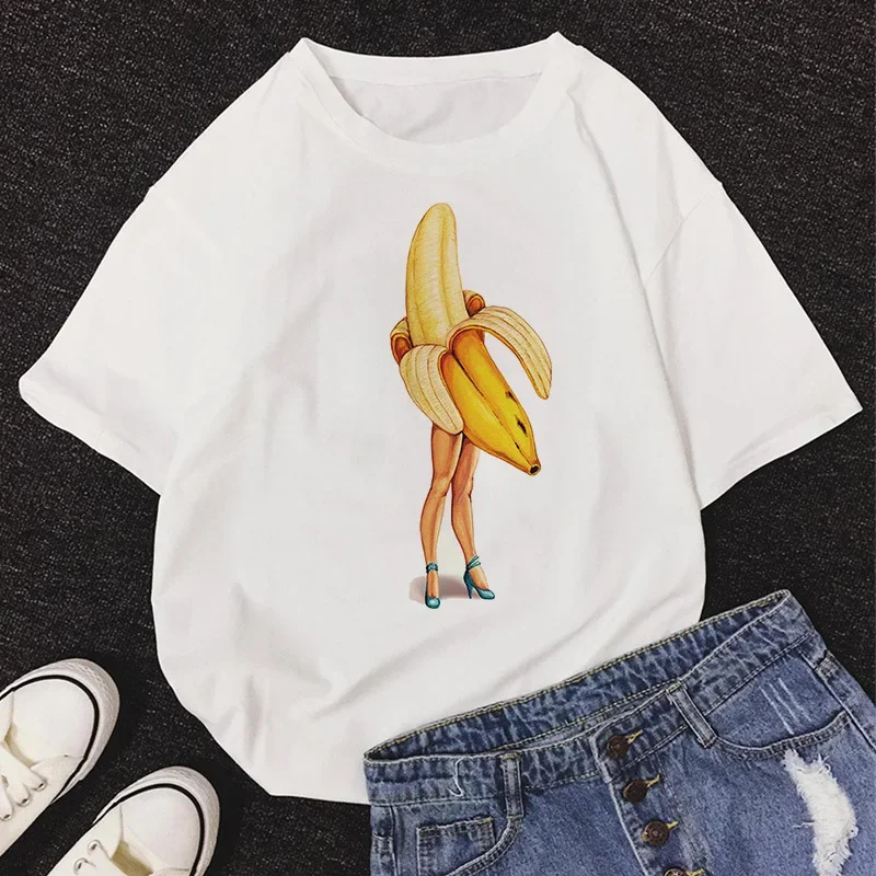 Funny-Banana-Women-s-Clothing-100-Cotton-T-Shirt-Graphic-Men-Tees ...