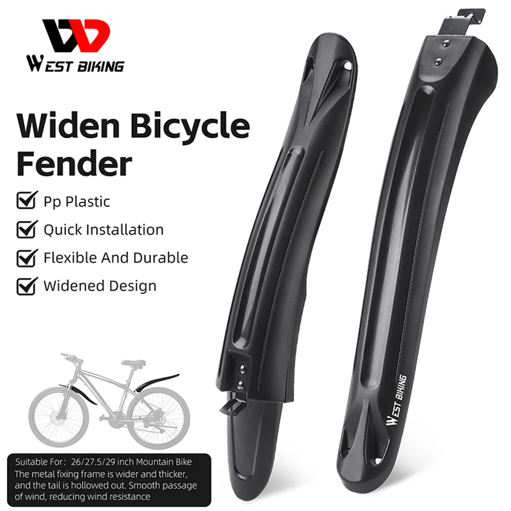 2pcs-Bicycle-Fenders-Mountain-Bike-Mudguard-Cycling-Splash-Guard-MTB ...
