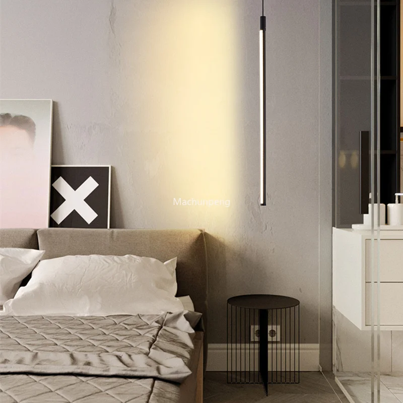 Modern Cylindrical Standing Light Fixtures Minimalist Remote Control ...