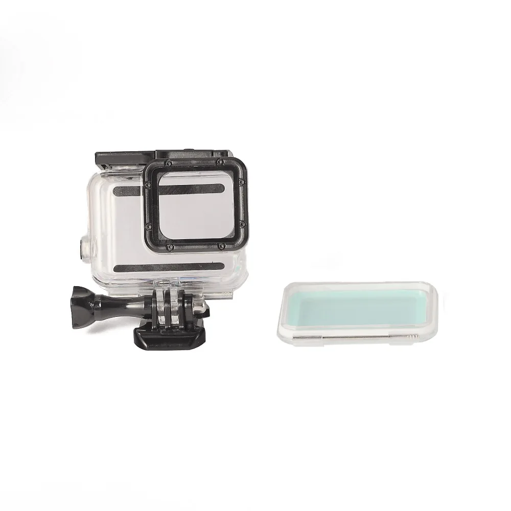 For-Gopro-Hero7-6-5black-waterproof-case-detachable-lens-diving-case ...