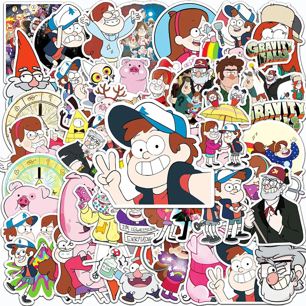 10-30-50pcs-Disney-Gravity-Falls-Cartoon-Stickers-Anime-Decals-DIY ...