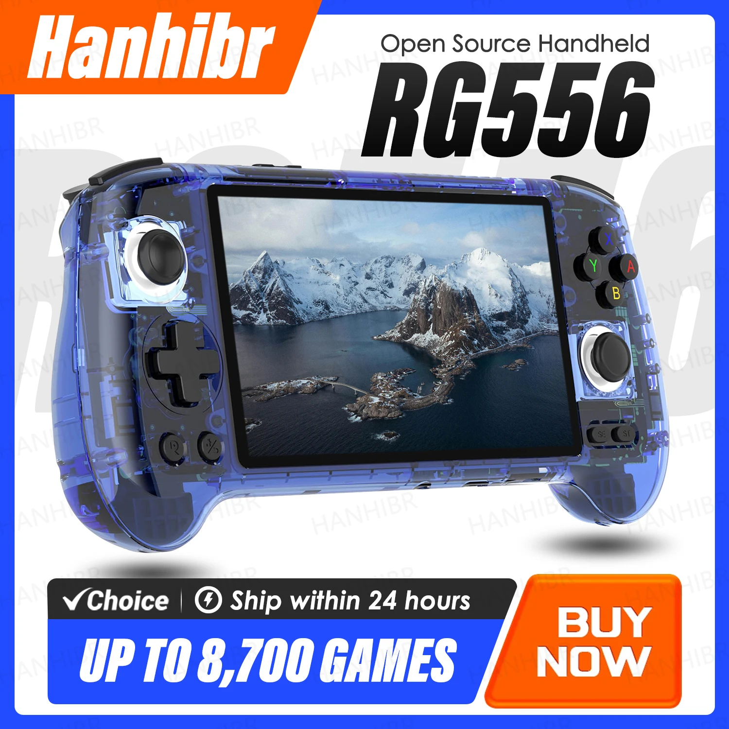 ANBERNIC-RG556-Handheld-Game-Console-5-48-AMOLED-Screen-Android-System ...