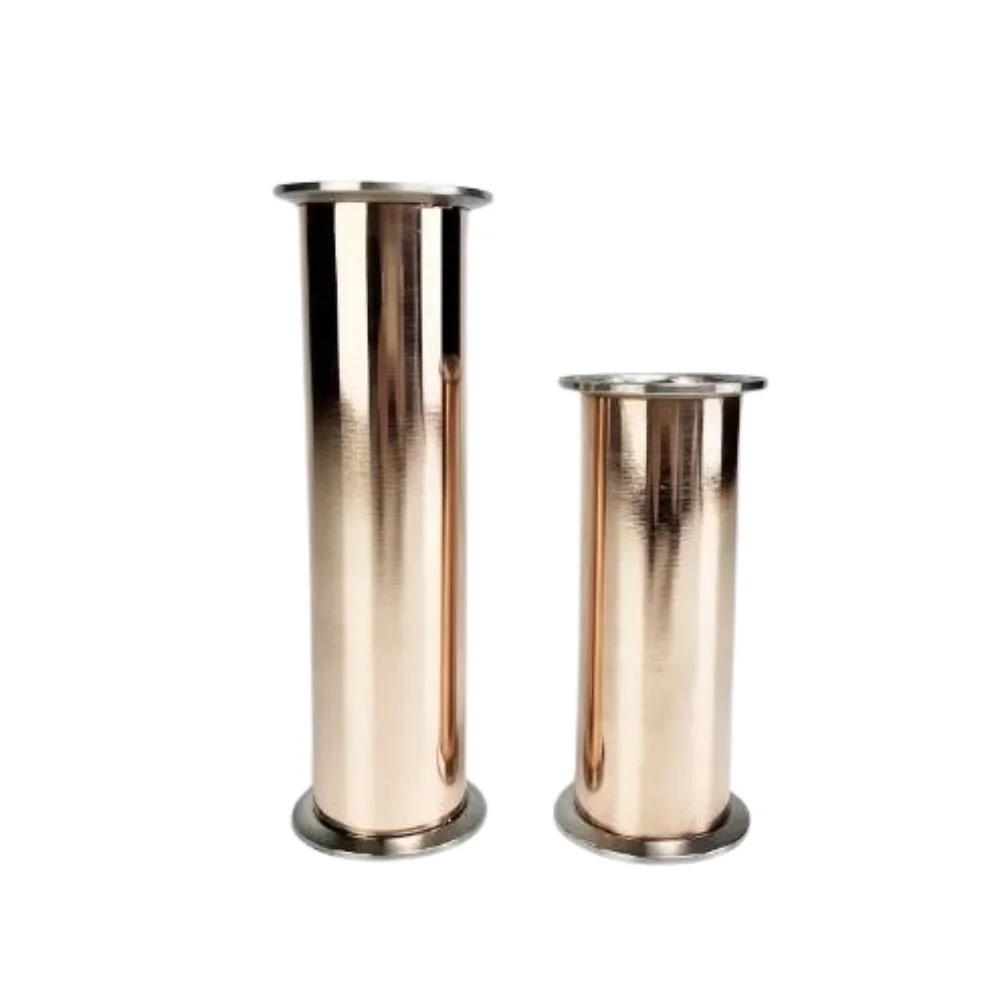 Clamp 2" 51mm (OD64mm) L=300mm Sanitary Tri Clover Copper Spool Tube ...