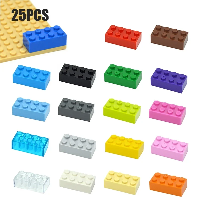Thick-Bricks-2x4-Dots-DIY-Building-Blocks-Figures-Educational-Creative ...