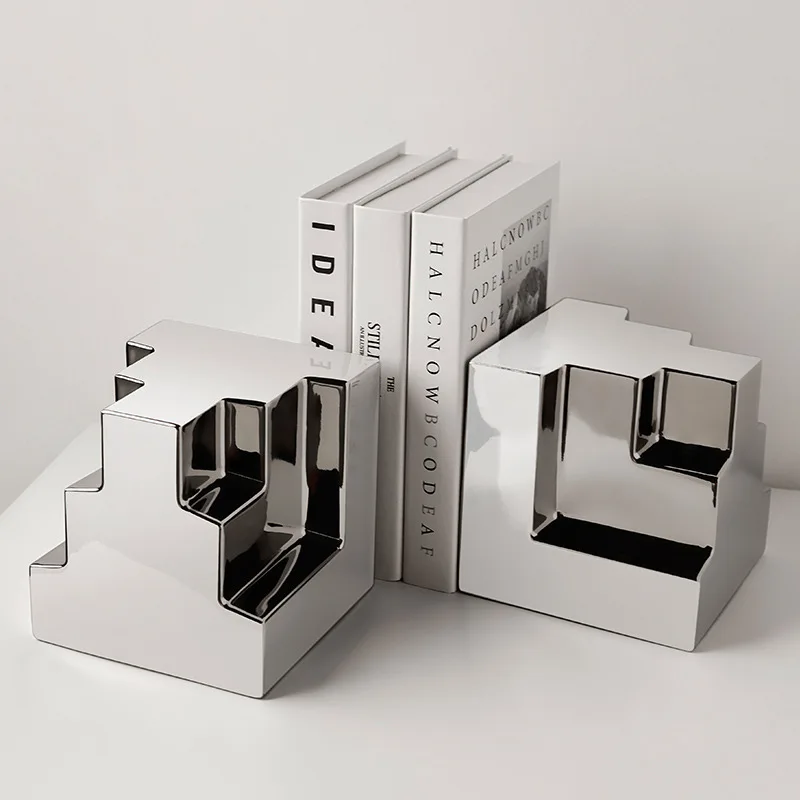Nordic-Bookshelf-Art-Geometry-Crafts-Stand-Book-To-Rely-Interior ...