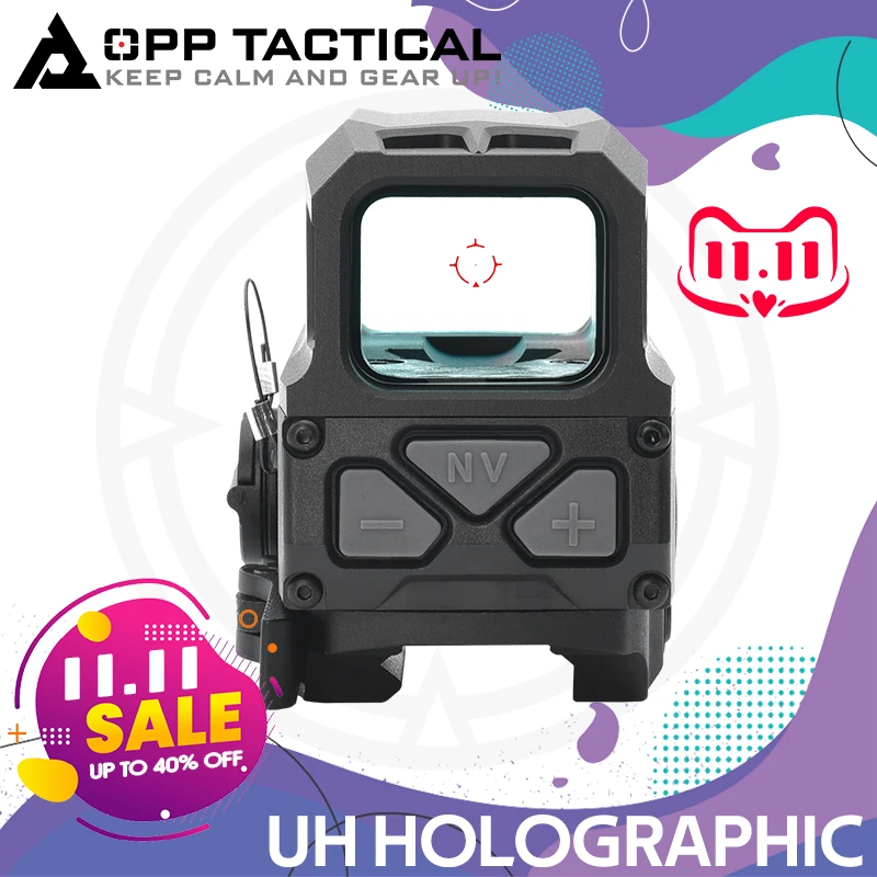 Tactical U-h Holographic Red Dot Gen2 Optic Sight For Milsim Airsoft ...