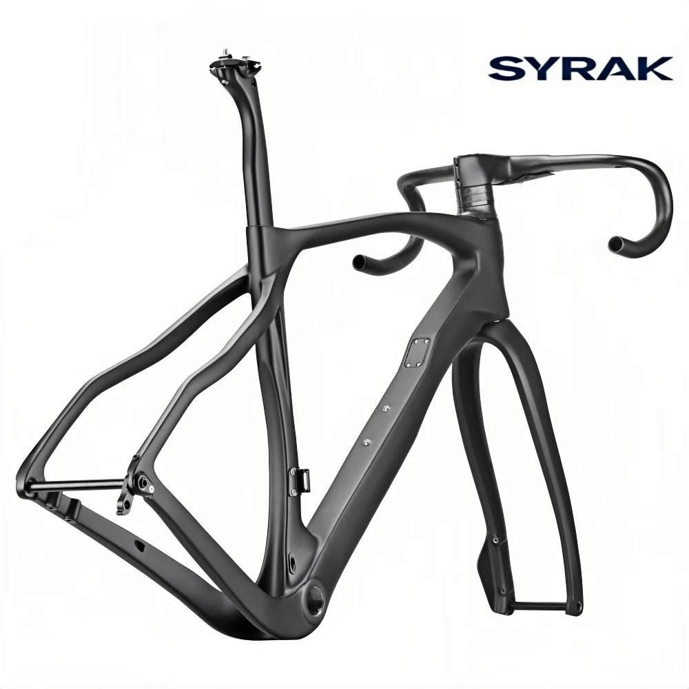 SYRAK New Model Gravel Bike Frame with Handlebars Fork T1100 UD Carbon ...