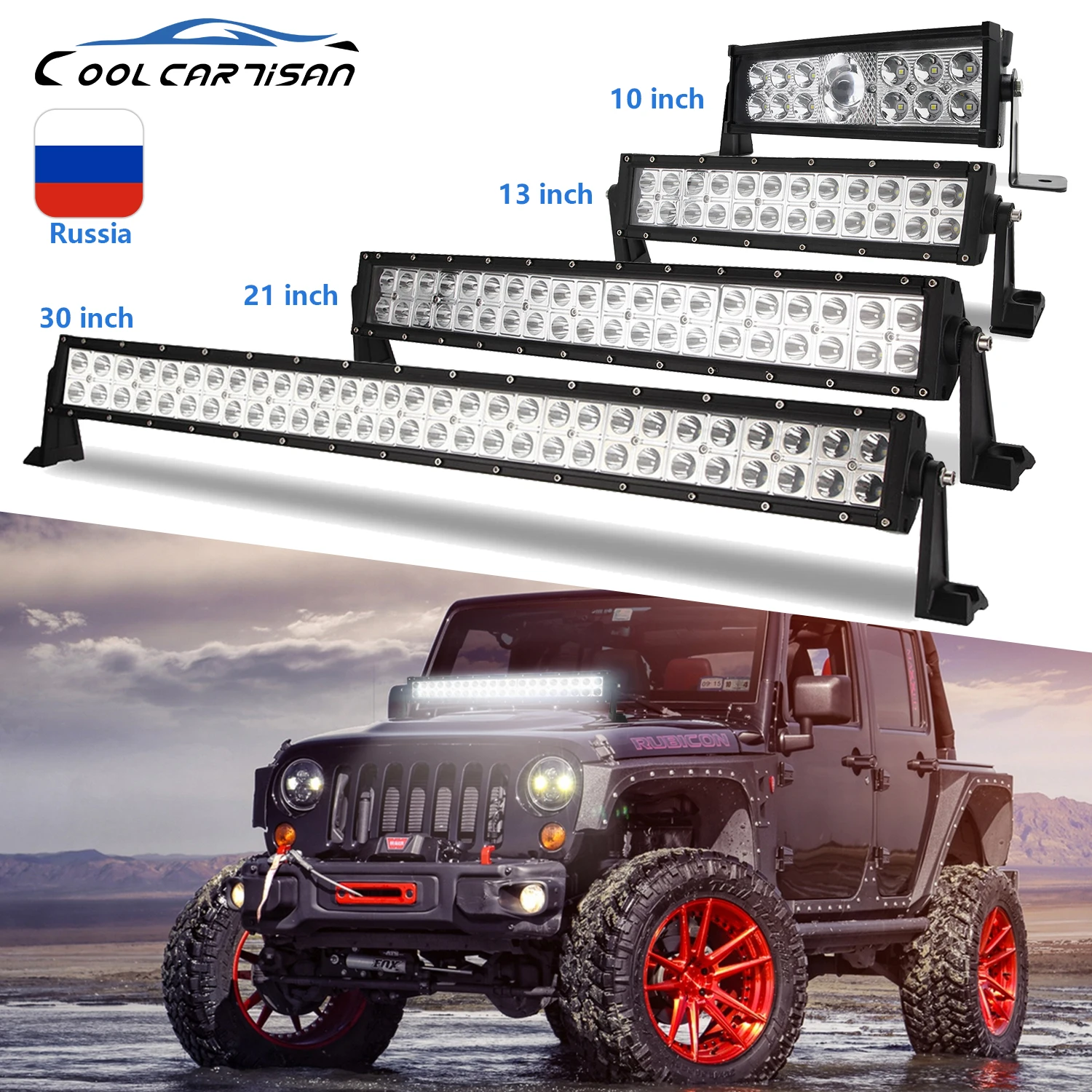 Auto LED Spotlights Work Light Bar White Yellow Flash 120w for Off Road ...