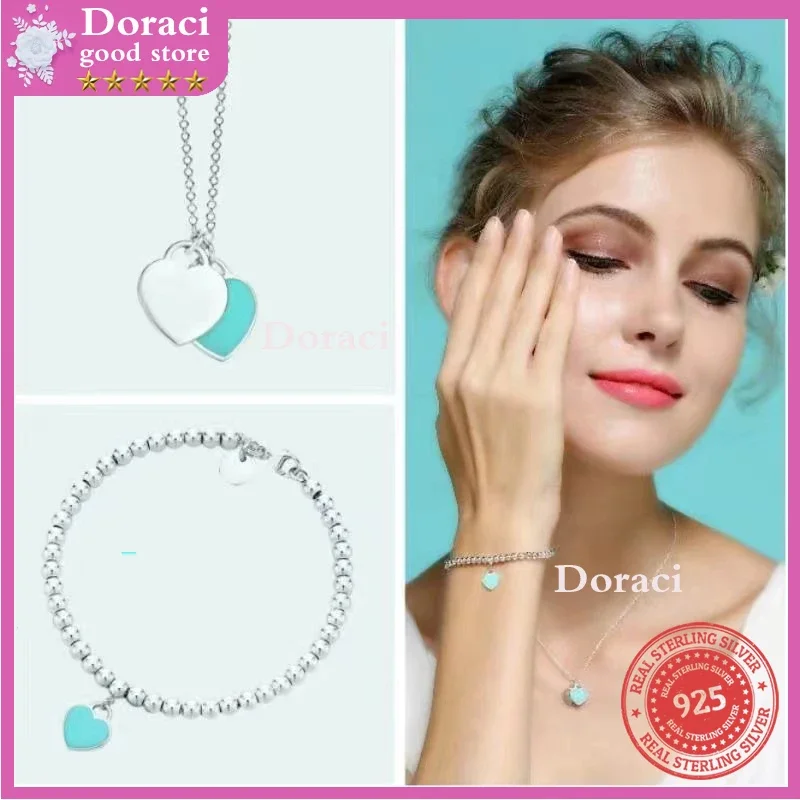 Pulsera-de-plata-S925-2024-europea-y-americana-brazalete-de-cuentas-con-logotipo-original-de ...