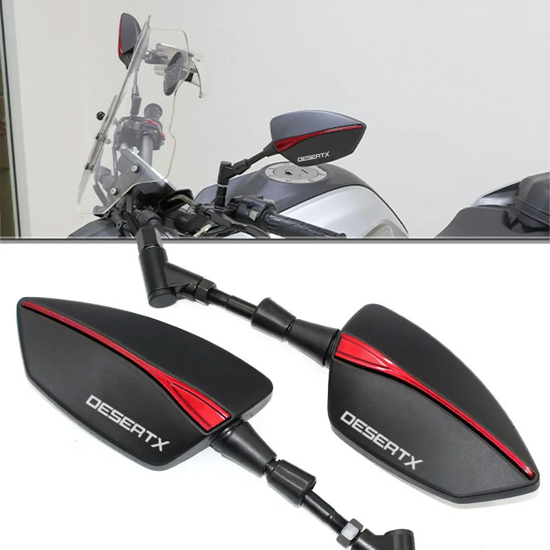 Espelhos Retrovisores Laterais De Motocicleta Espelho Scooter Ducati