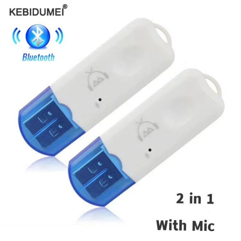 Mini USB Bluetooth Receiver Wireless Audio Adapter Stereo Music Dongle ...