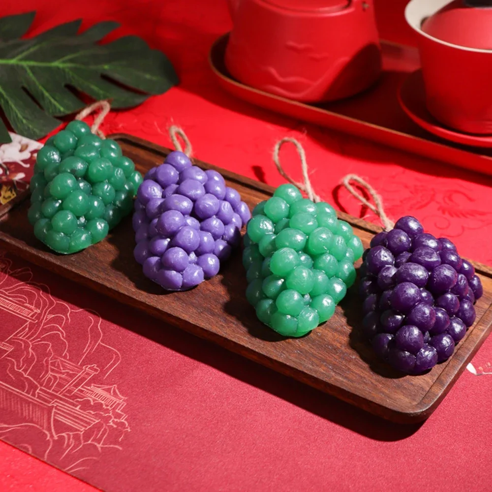 New Grape Handmade Soap Hand-woven Grape Bunches Cleaning Bath ...