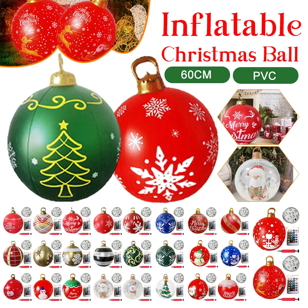 Christmas-Inflatable-Ball-60CM-Decorated-Ball-Waterproof-PVC-Inflatable ...