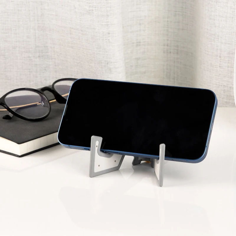 Phone Holder Keychain Stable Ultra Thin Foldable Mobile Phone Stand ...