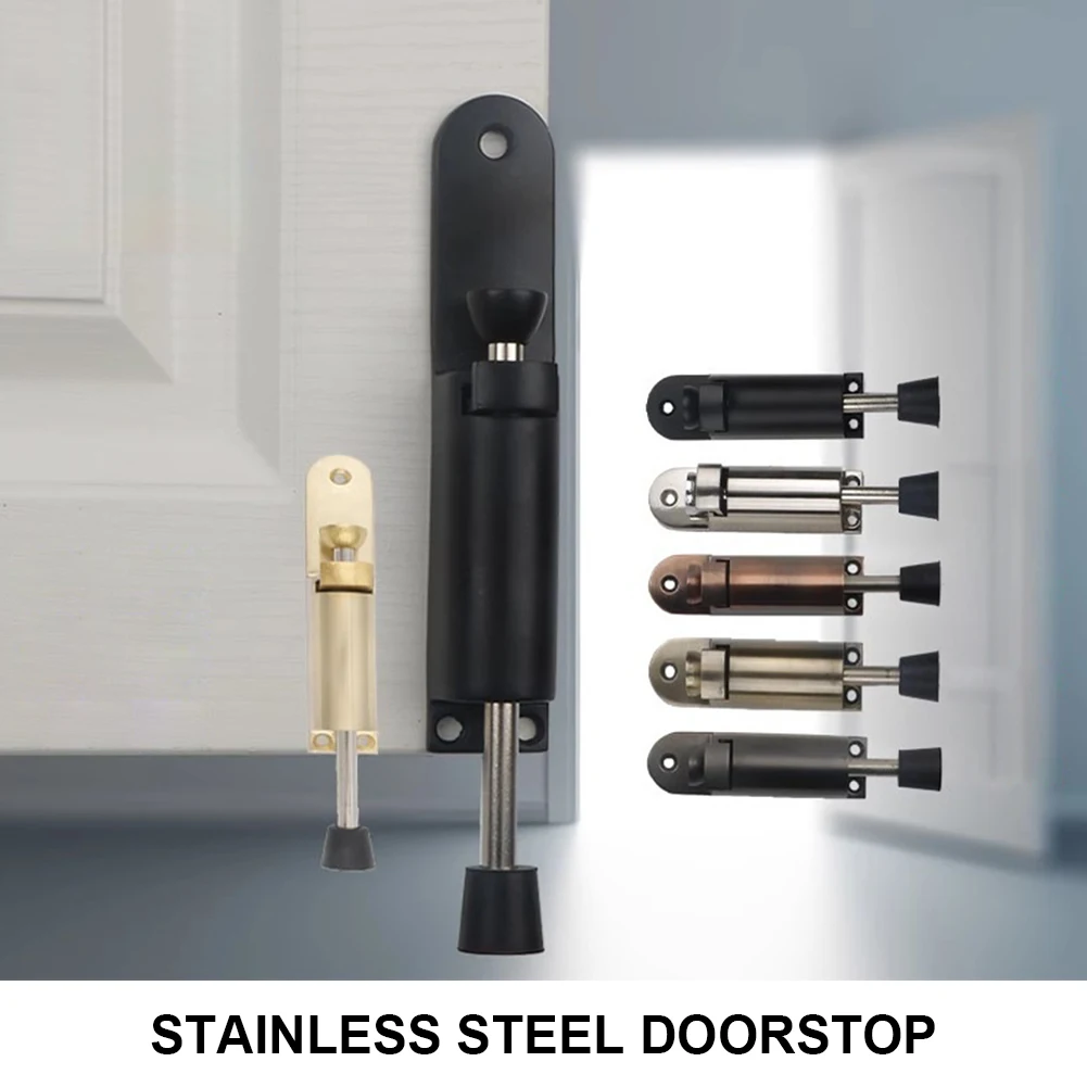 Telescopic-Kickdown-Door-Stops-Spring-Loaded-Heavy-Duty-Stopper ...