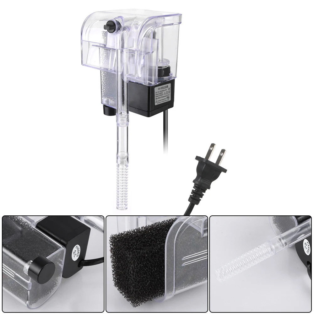 Oxygen-Submersible-Water-Purifier-Aquarium-Accessoires-110V-for ...