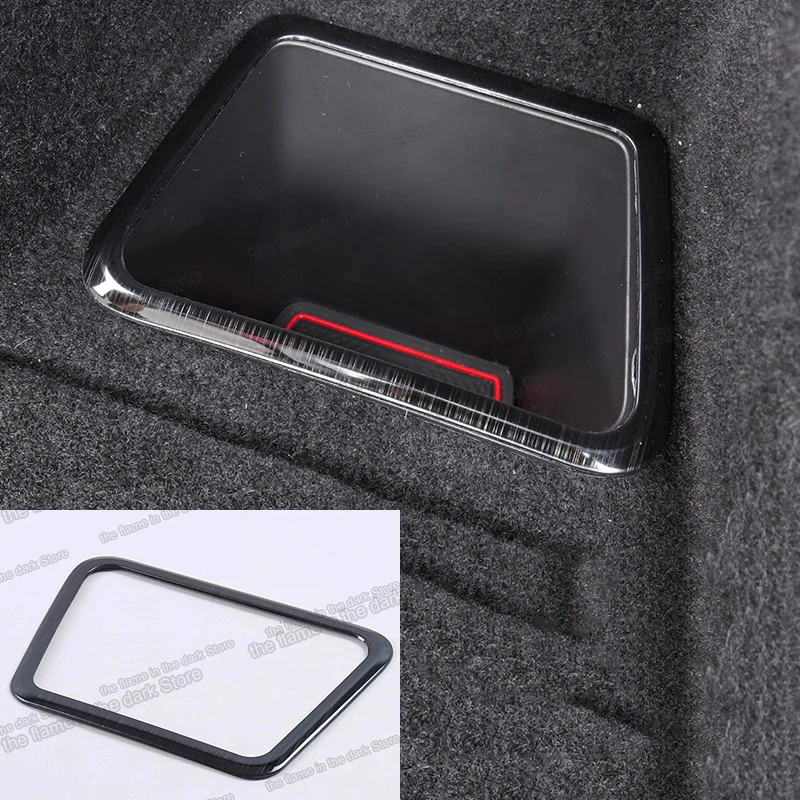 Stainless Steel Car Trunk Storage Box Frame Trims For Mg Hs 2018 2019 ...